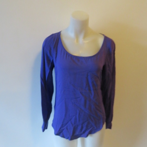Splendid | Tops | Splendid Purple Pullover Blouse Size Xs | Poshmark